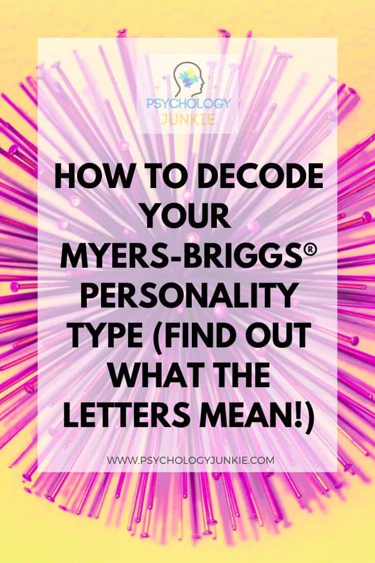 What the Letters in Your Myers-Briggs® Personality Type Mean ...
