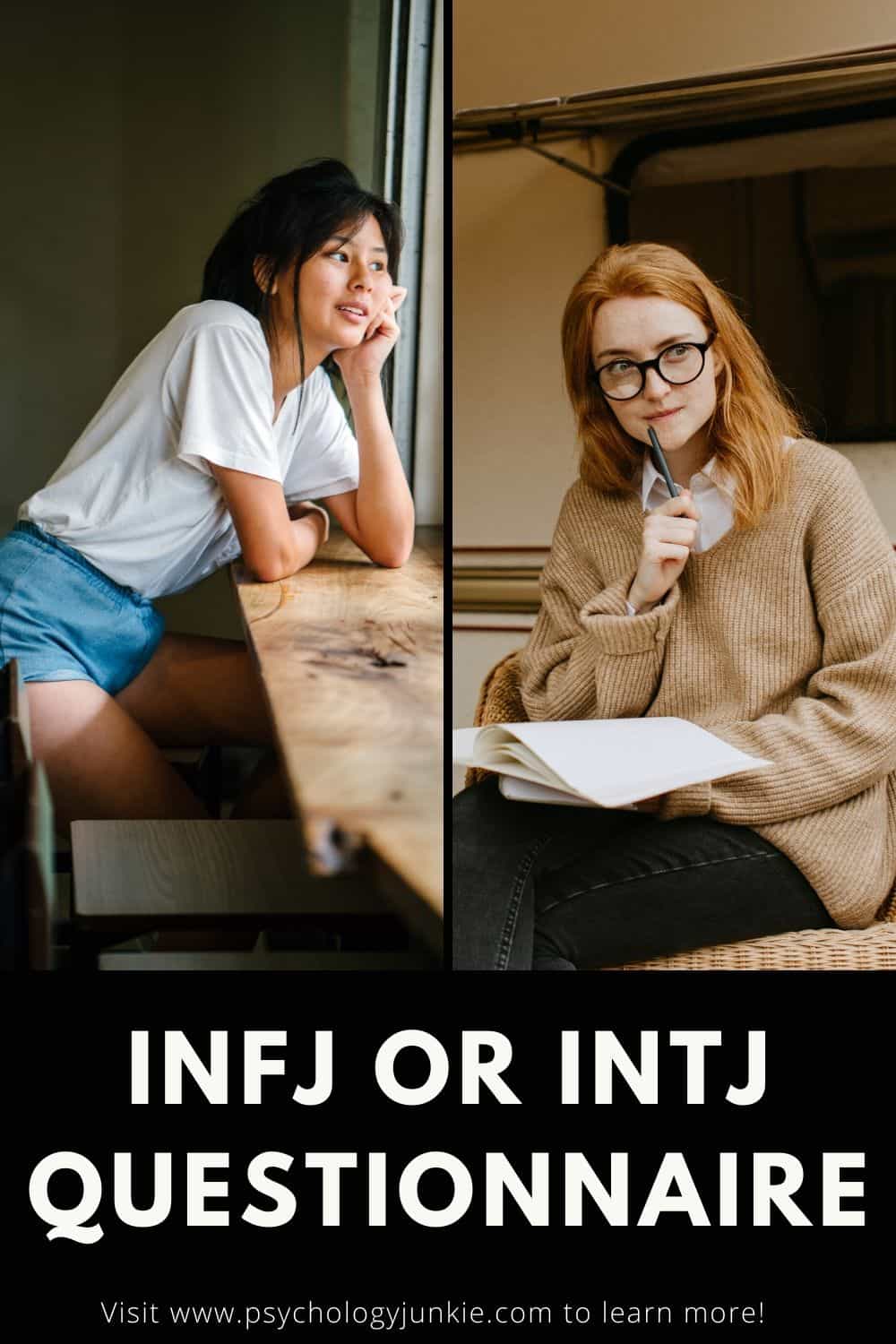 INFJ or INTJ Test - Psychology Junkie