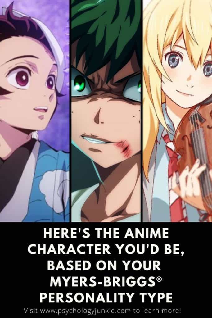 Here's the Anime Character with Your Myers-Briggs (MBTI®) Personality ...