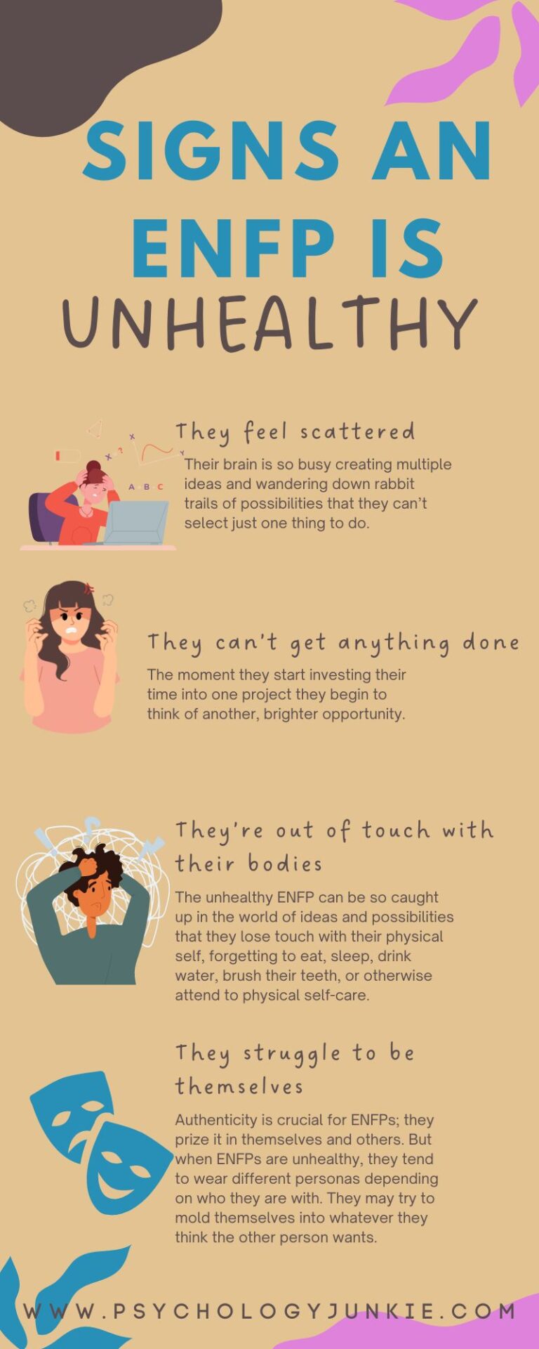The Unhealthy ENFP - Psychology Junkie