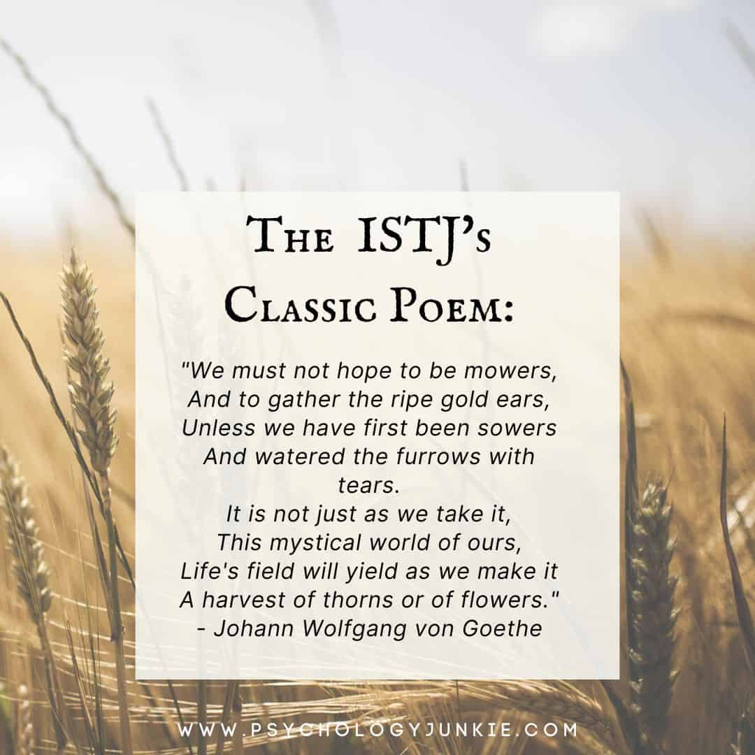 The Classic Poem You'll Love, Based On Your Myers-Briggs® Personality ...