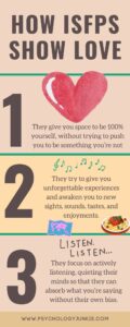 How ISFPs Say "I Love You" - Psychology Junkie