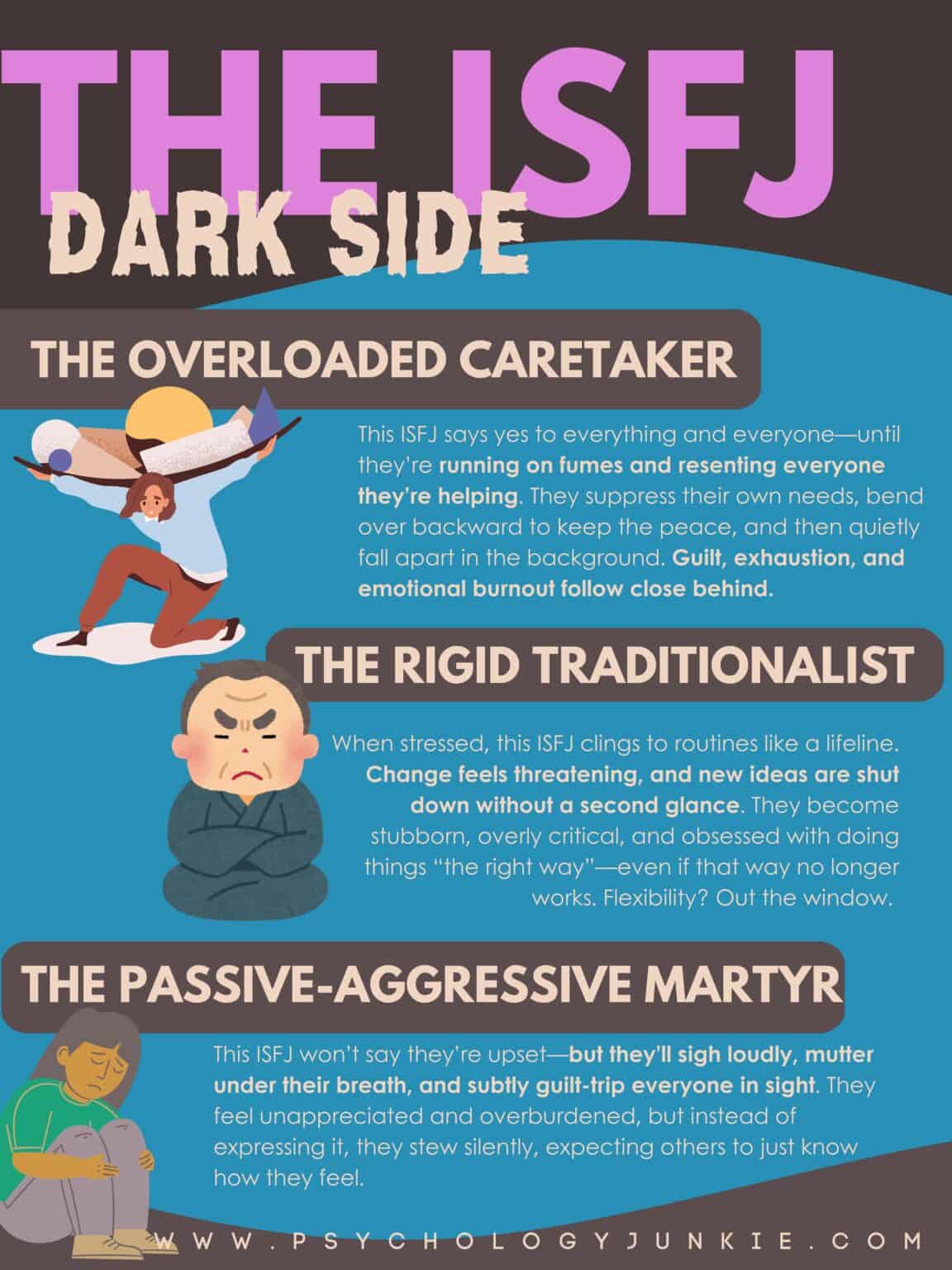 The ISFJ Dark Side - Psychology Junkie